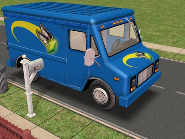 IGCD.net: Chevrolet Step Van in The Sims 2