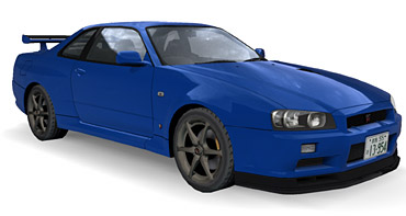 IGCD.net: Nissan Skyline GT-R in Initial D: Arcade Stage 4