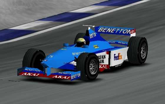 IGCD.net: Benetton B198 Mecachrome in F-1 World Grand Prix II