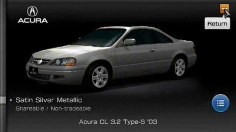 IGCD.net: Acura CL in Gran Turismo