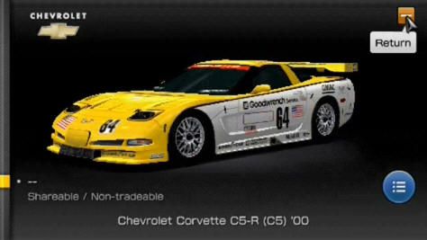 IGCD.net: Chevrolet Corvette C5.R in Gran Turismo