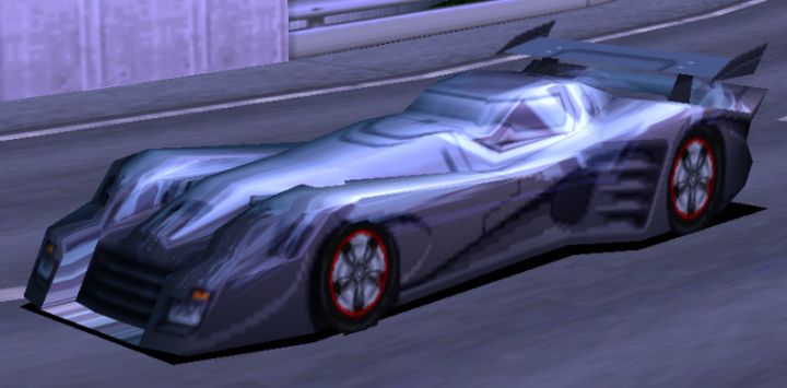IGCD.net: Trans FX Batmobile in R4: Ridge Racer Type 4