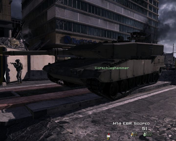 IGCD.net: Krauss-Maffei Leopard 2A7 in Call of Duty: Modern Warfare 3