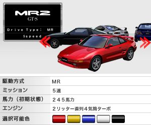 IGCD.net: Toyota MR2 in Wangan Midnight Maximum Tune 4