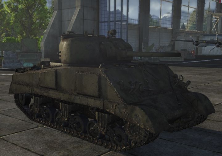 IGCD.net: Fisher M4A2(75) 'Sherman' in War Thunder
