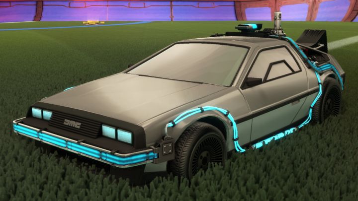 IGCD.net: De Lorean DMC-12 'Time Machine' in Rocket League