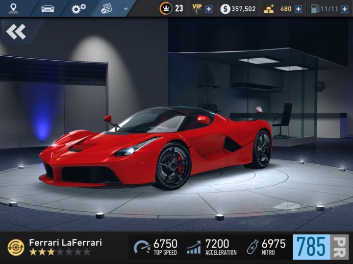 IGCD.net: Ferrari LaFerrari in Need for Speed: No Limits