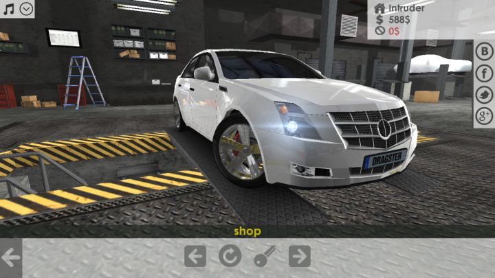 IGCD.net: Cadillac CTS in Drag Racing 3D