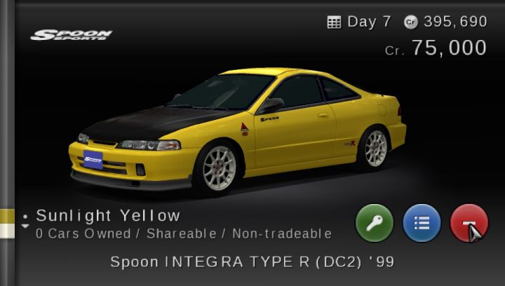 IGCD.net: Spoon Integra Type R in Gran Turismo