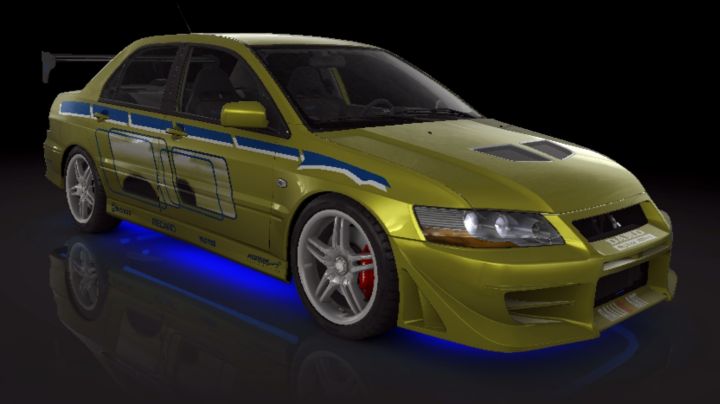 IGCD.net: Mitsubishi Lancer Evolution VII en CSR Racing 2