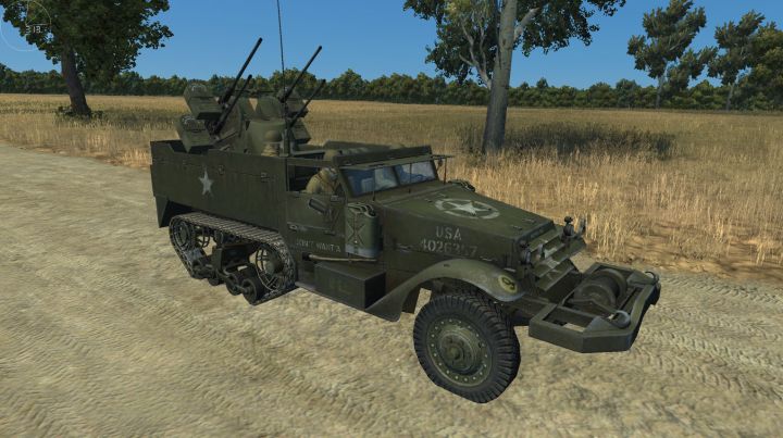 IGCD.net: White M16 MGMC in IL-2 Sturmovik: Bitva za Stalingrad