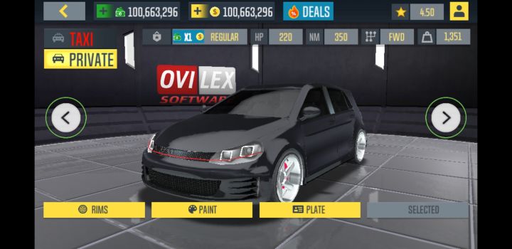 IGCD.net: Volkswagen Golf in Taxi Sim 2020