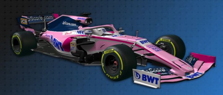 IGCD.net: Racing Point RP19 BWT-Mercedes in F1 Mobile Racing