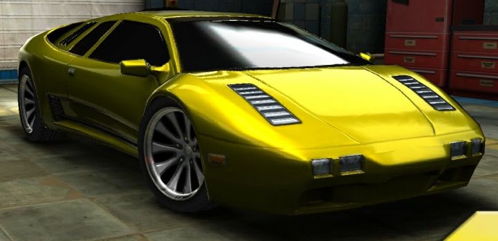 IGCD.net: Lamborghini Diablo in Reckless Racing 2