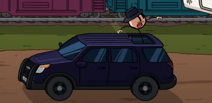 IGCD.net: Ford Police Interceptor Utility in The Henry Stickmin Collection