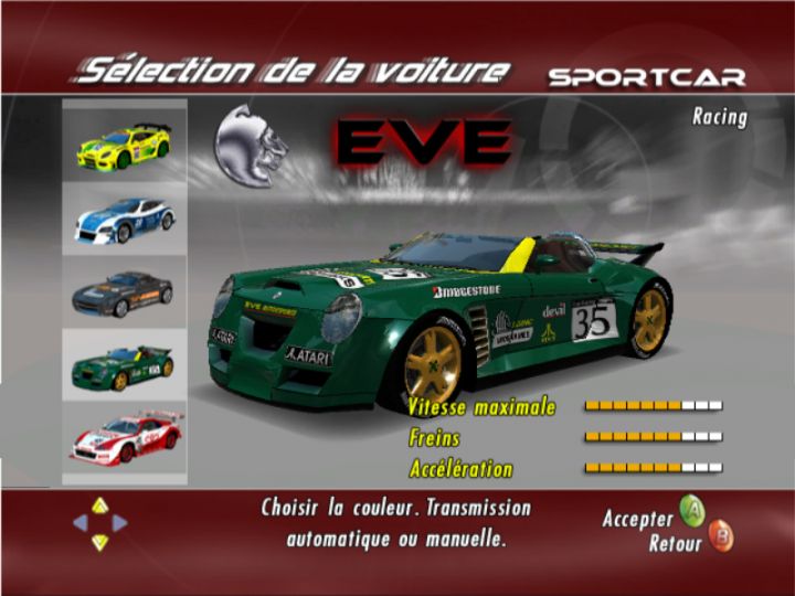 IGCD.net: Made for Game Racecar in Racing Evoluzione