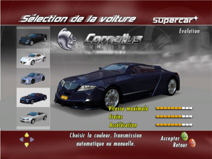 IGCD.net: Made for Game Coupe in Racing Evoluzione