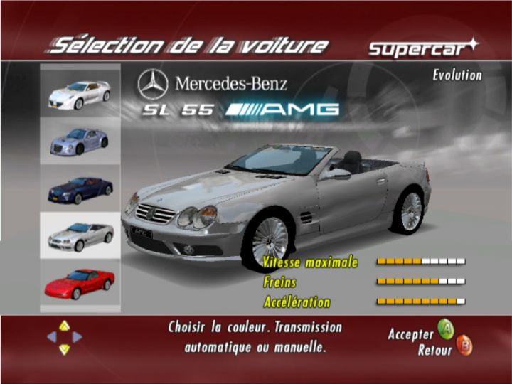 IGCD.net: Mercedes-Benz SL 55 AMG in Racing Evoluzione