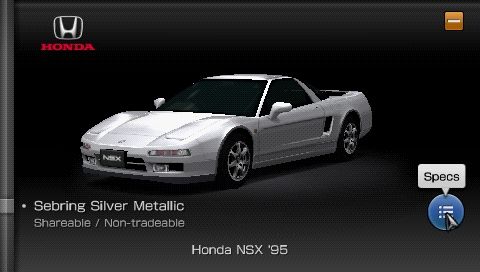 IGCD.net: Honda NSX in Gran Turismo