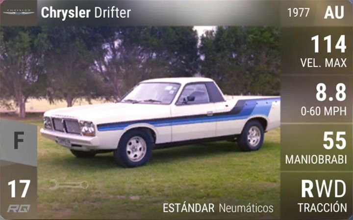 IGCD.net: Chrysler Drifter in Top Drives