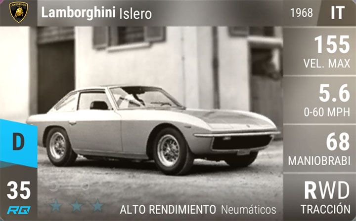 IGCD.net: Lamborghini Islero in Top Drives