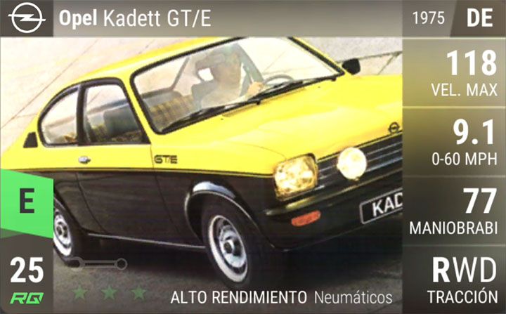 IGCD.net: Opel Kadett in Top Drives
