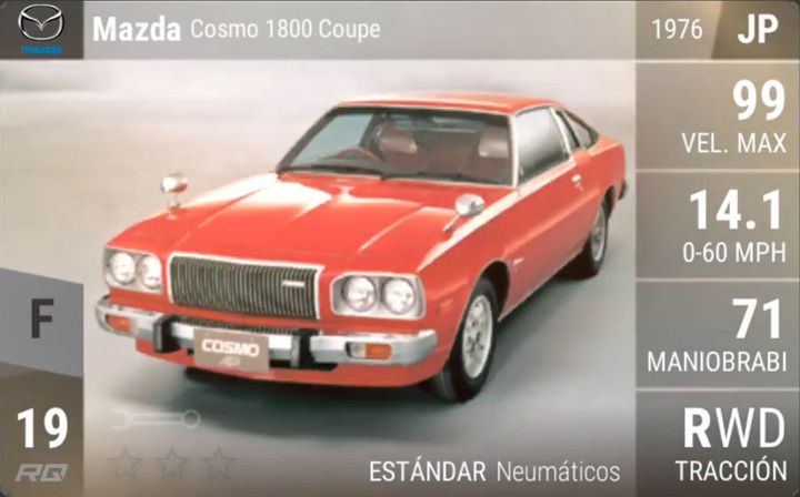 IGCD.net: Mazda Cosmo AP in Top Drives