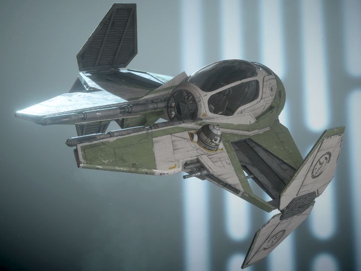 IGCD.net: Star Wars Eta-2 Actis-class Interceptor in Star Wars: Battlefront II