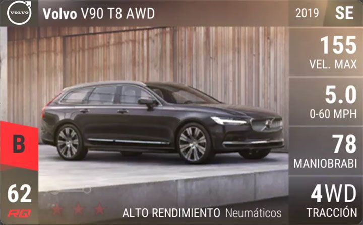 IGCD.net: Volvo V90 dans Top Drives