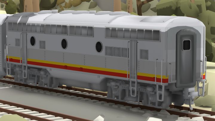 IGCD.net: EMD F7B in Rolling Line