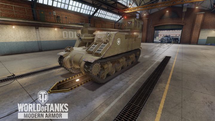 IGCD.net: Fisher M7 Priest dans World of Tanks: Modern Armor