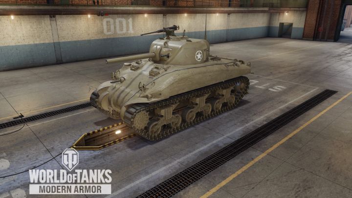 IGCD.net: Fisher M4 'Sherman' dans World of Tanks: Modern Armor