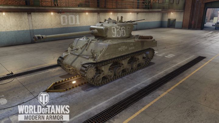 IGCD.net: Fisher M4A2 'Sherman' in World of Tanks: Modern Armor