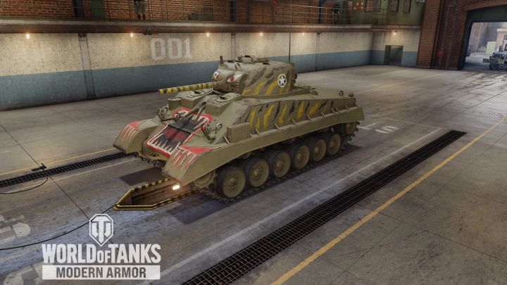 IGCD.net: Fisher M4A2E4 'Sherman' in World of Tanks: Modern Armor
