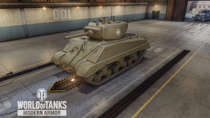 IGCD.net: Fisher M4A3E2 'Sherman Jumbo' in World of Tanks: Modern Armor