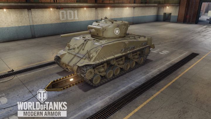IGCD.net: Fisher M4A3E8 'Sherman' in World of Tanks: Modern Armor