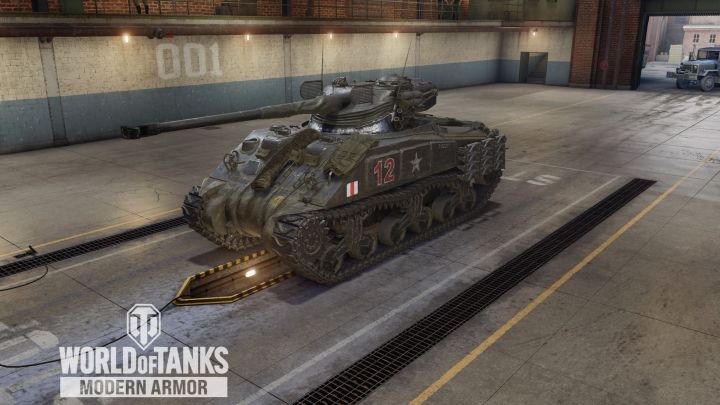 IGCD.net: Fisher M4A4 'Sherman' in World of Tanks: Modern Armor