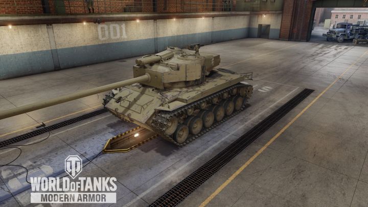 IGCD.net: Fisher T26E4 'Super Pershing' in World of Tanks: Modern Armor
