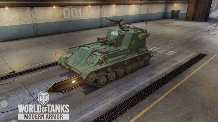 IGCD.net: GAZ SU-76G in World of Tanks: Modern Armor