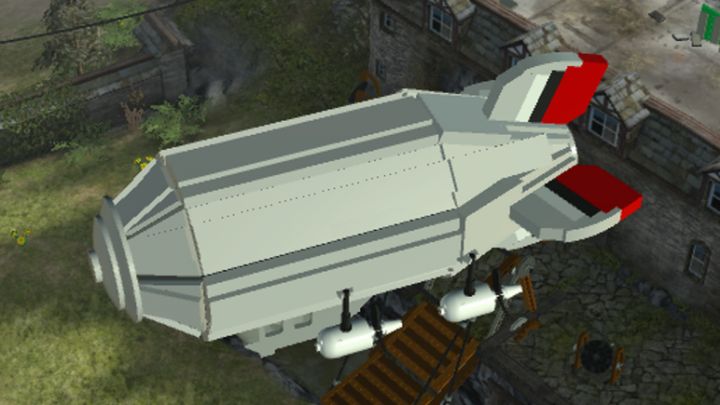 IGCD.net: Luftschiffbau Zeppelin Hindenburg-class in LEGO Indiana Jones ...