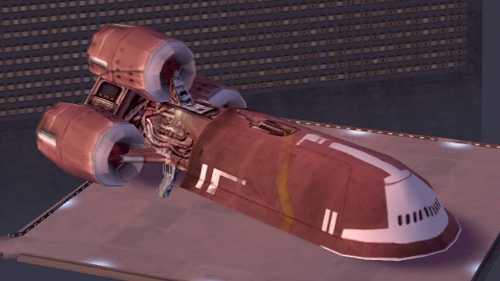 IGCD.net: Star Wars CSS-1 Corellian Star Shuttle in Star Wars: Jedi Starfighter