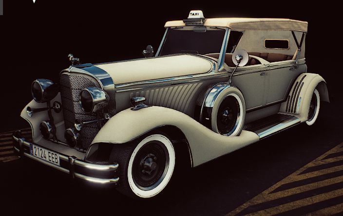 IGCD.net: Packard Super Eight in Taxi Life: A City Driving Simulator