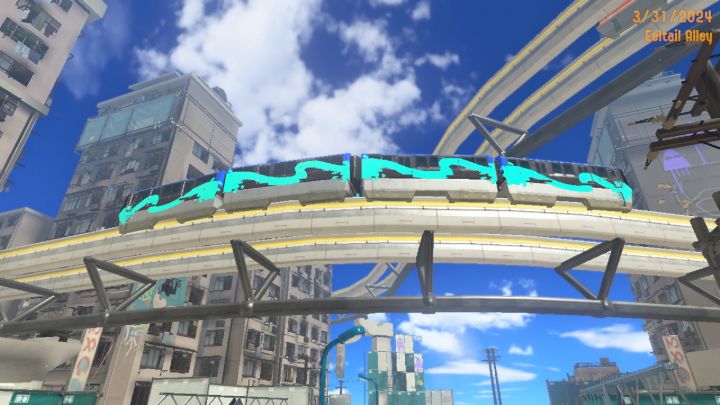 IGCD.net: Hitachi Tokyo Monorail 1000 Series in Splatoon 3