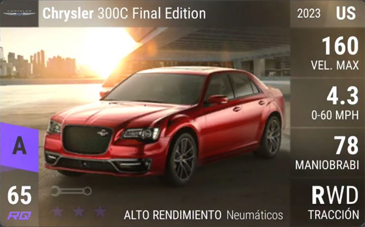 IGCD.net: Chrysler 300 C in Top Drives