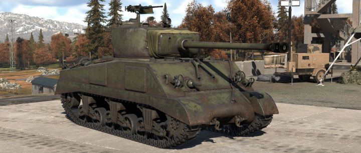 IGCD.net: Fisher M4A2(76)W 'Sherman' in War Thunder