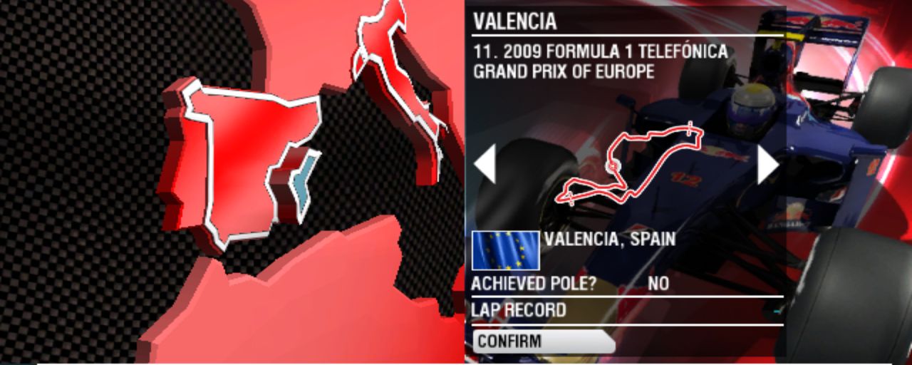 IGCD.net: Vehicles/Cars list for F1 2009