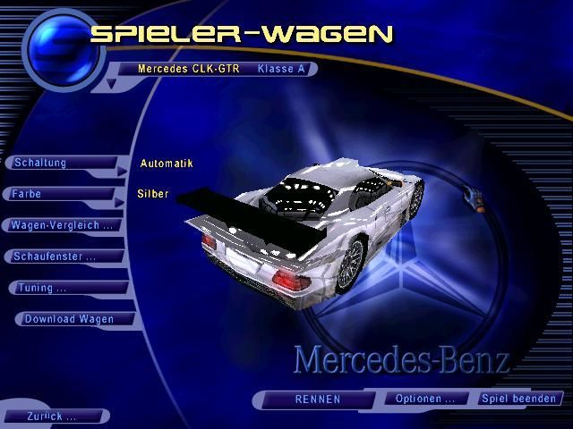 IGCD.net: Mercedes-Benz CLK-GTR in Need for Speed III: Hot Pursuit