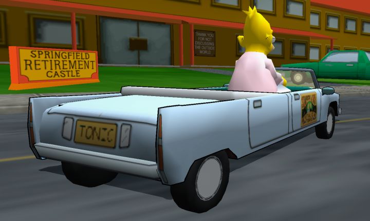 IGCD.net: Daimler Double-Six in The Simpsons: Road Rage