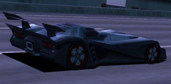 IGCD.net: Trans FX Batmobile in R4: Ridge Racer Type 4