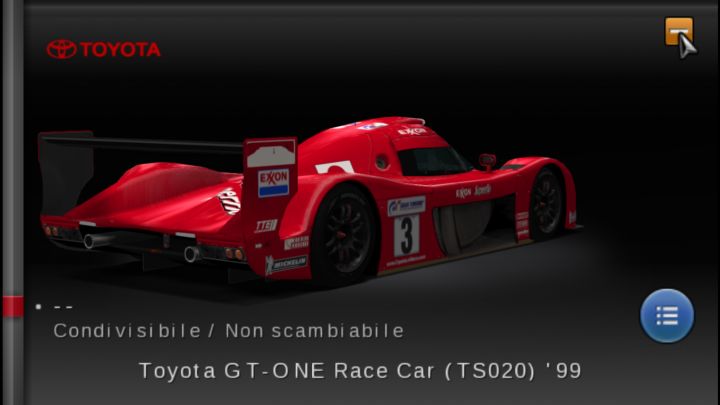 IGCD.net: Toyota GT-One in Gran Turismo